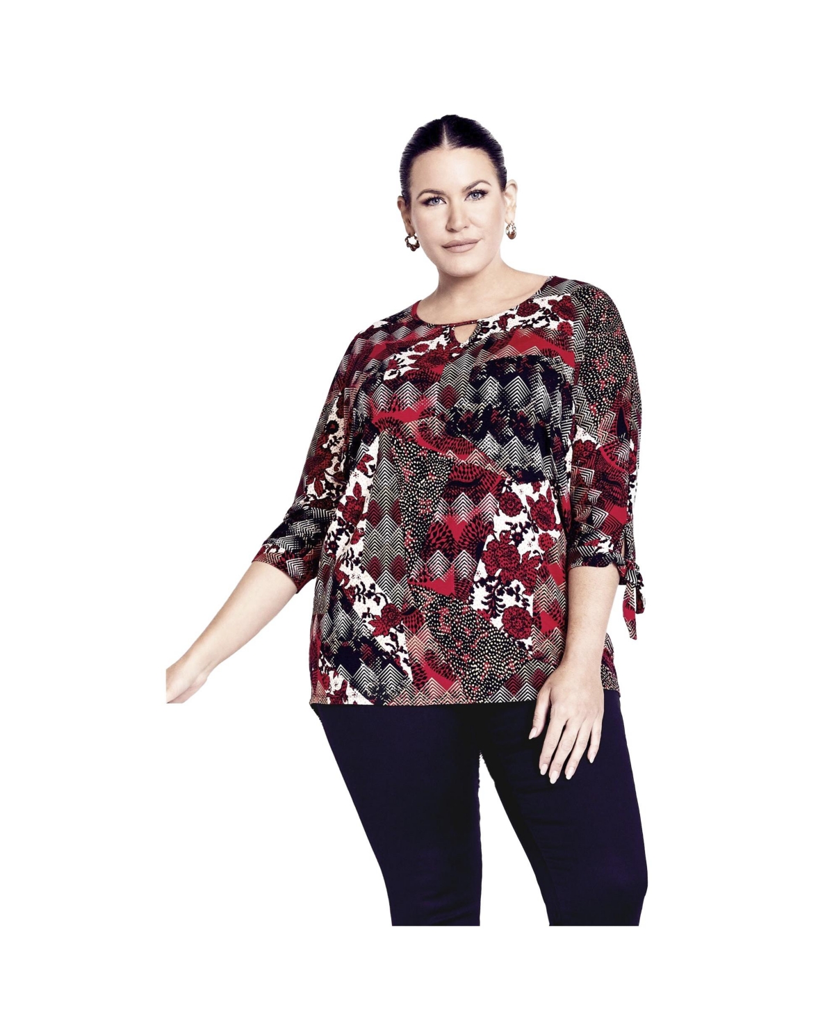 Click here for Avenue Womens Analise Top - Spice patch prices