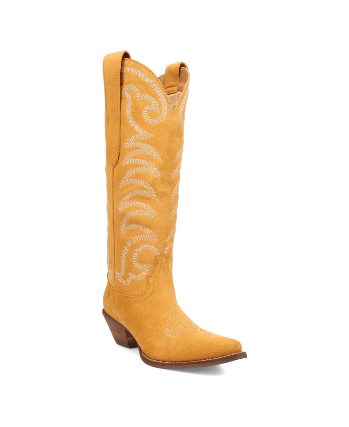 Dingo Womens Movin On Leather Boot - Yellow