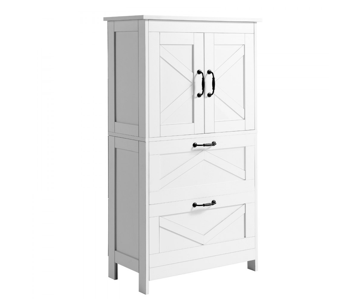 Click here for Slickblue Freestanding Wooden Bathroom Cabinet wit... prices