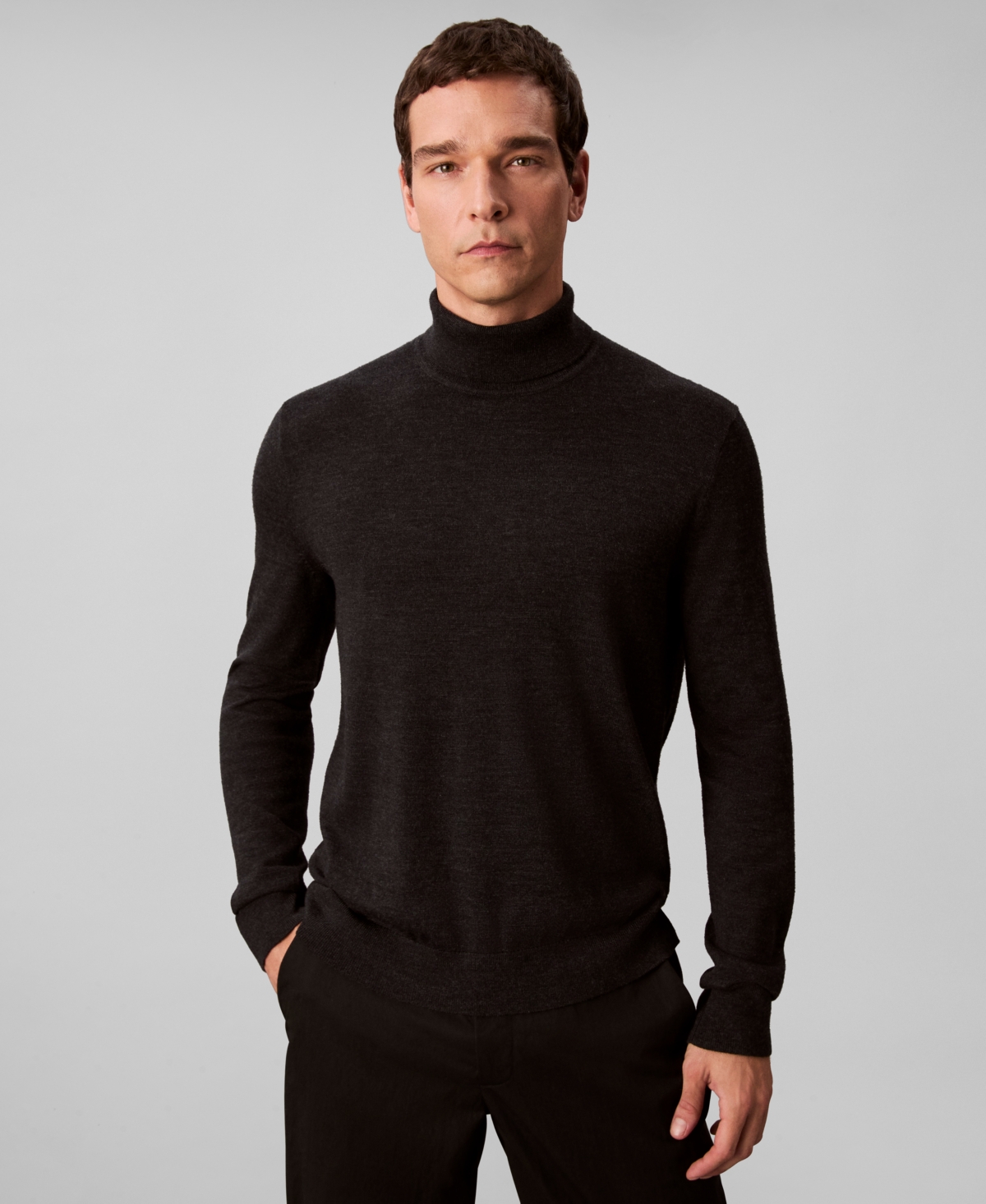 Click here for Calvin Klein Mens Merino Wool Blend Turtleneck Swe... prices