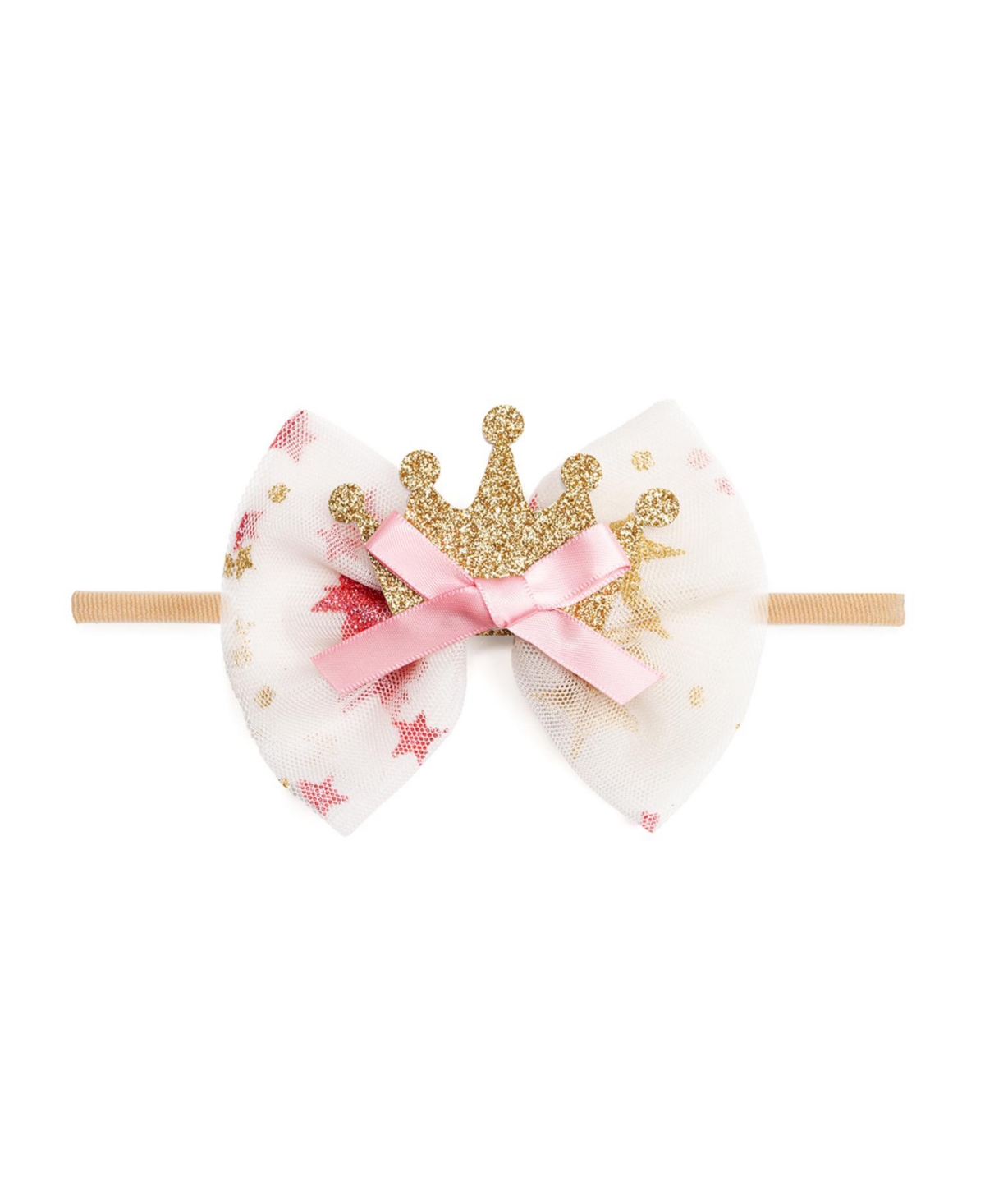 Click here for Sweet Wink Baby Girls Princess Crown Tulle Bow Bab... prices