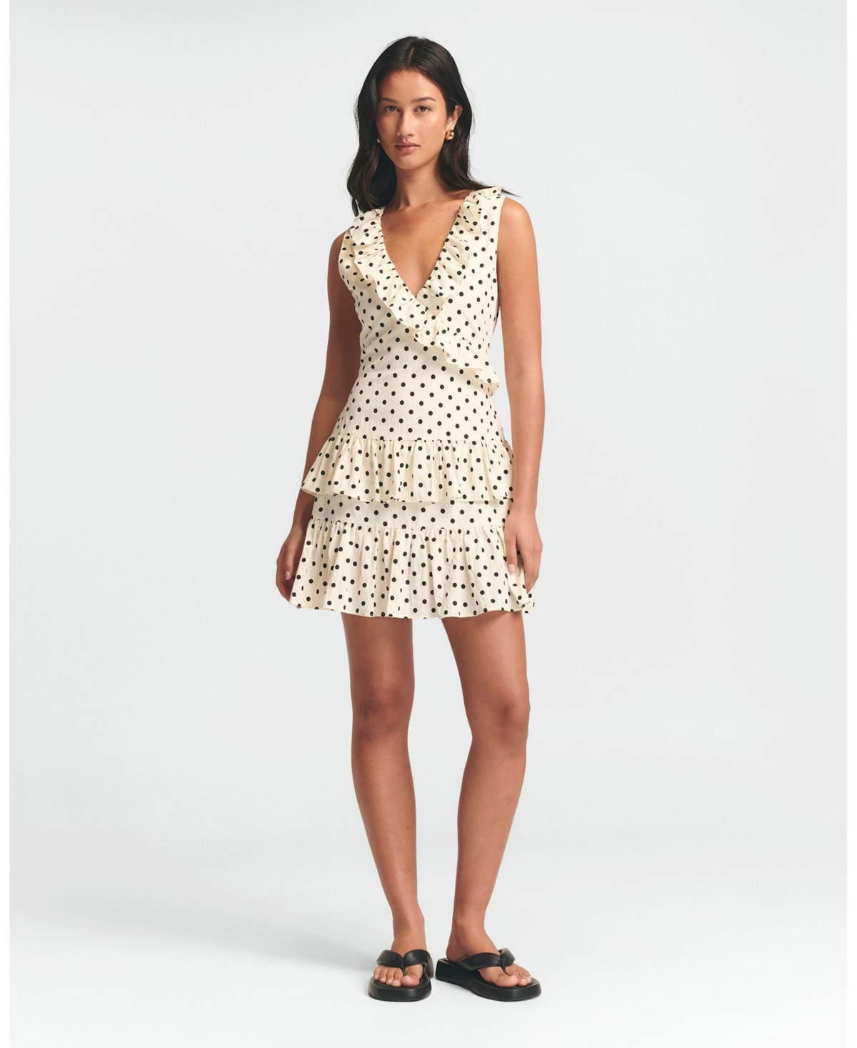 Click here for St Mrlo Womens Jada Mini Dress - Cream base spot prices