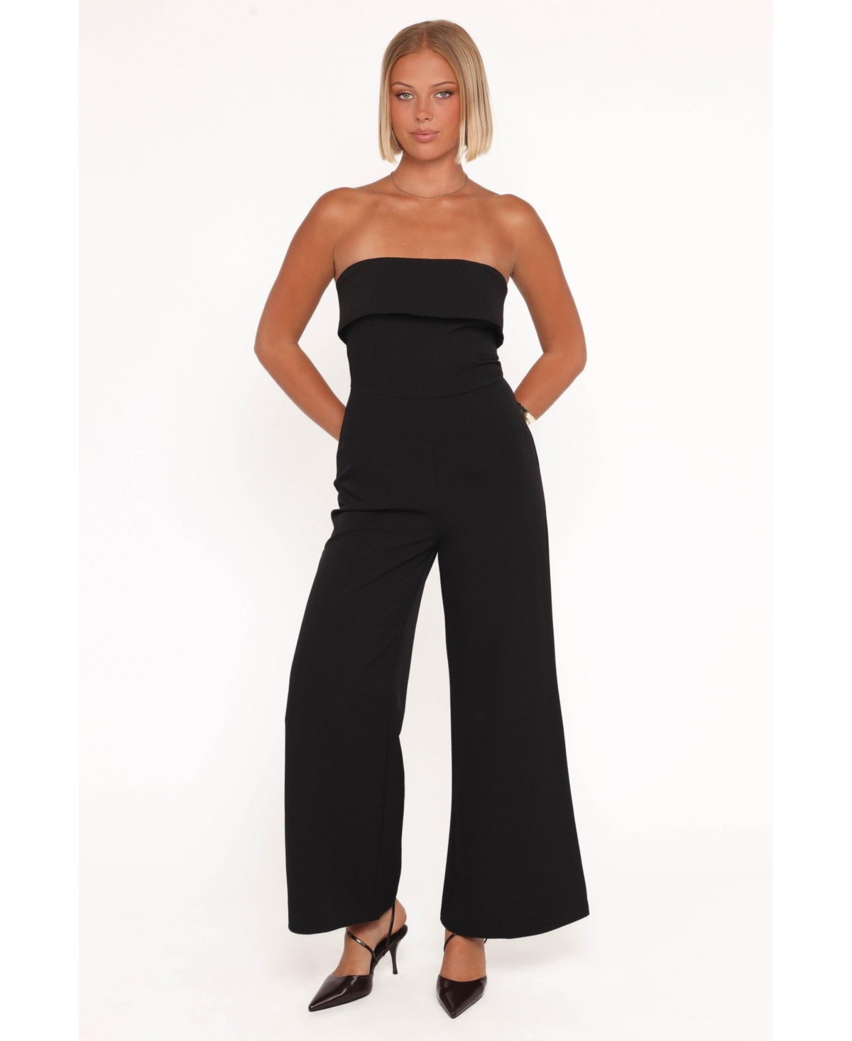 Click here for Petal and Pup Womens dani with jumpsuit - Black prices