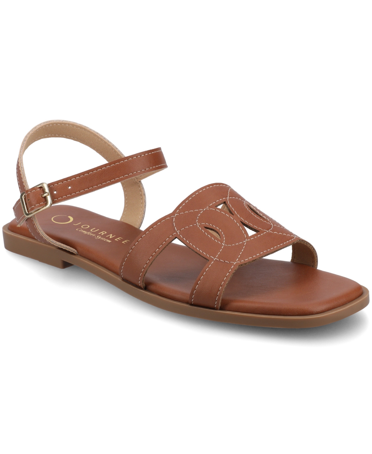 Click here for Journee Collection Womens Bridey Open Toe Ankle St... prices