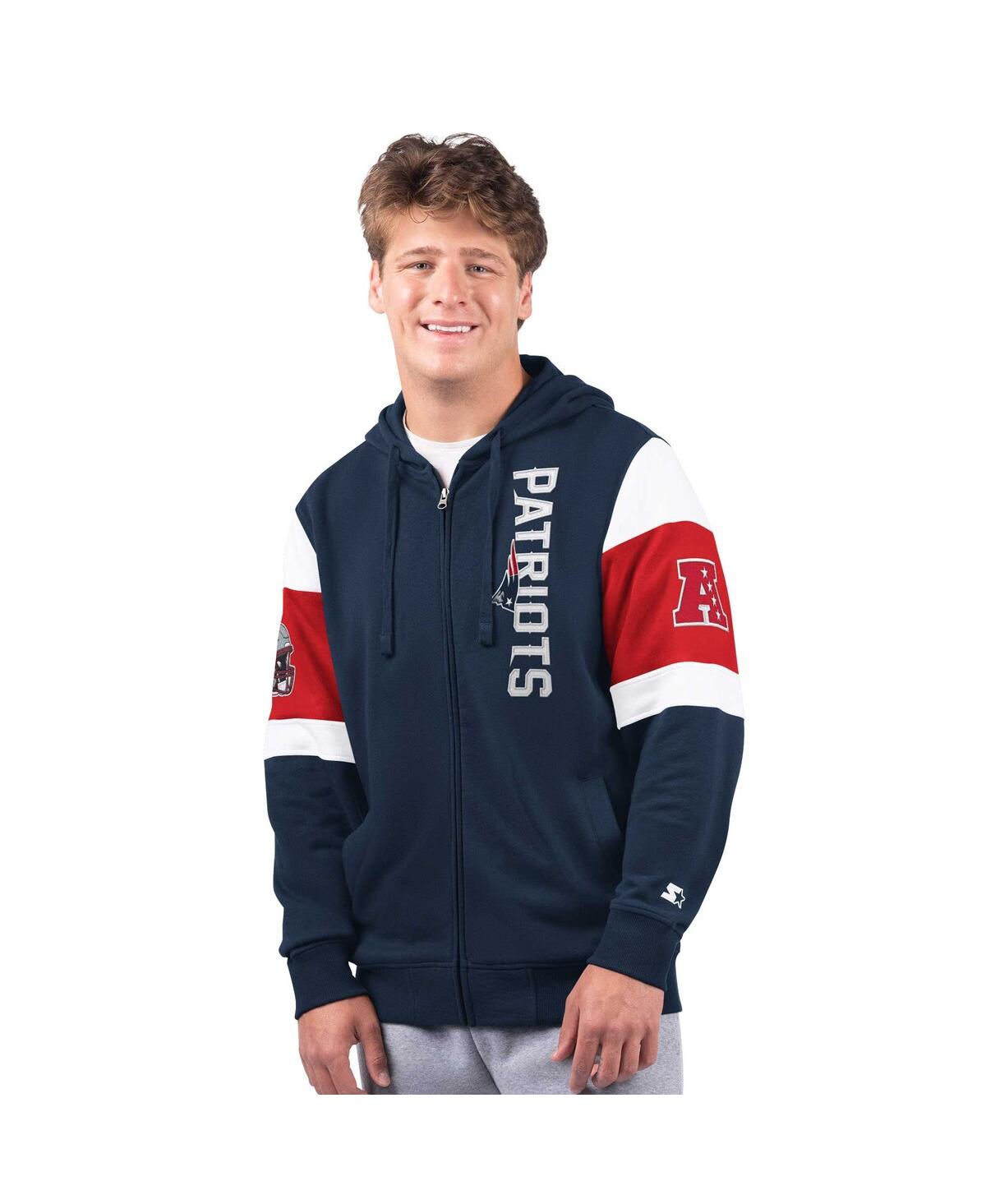 Click here for Starter Mens Navy New England Patriots Extreme Ful... prices