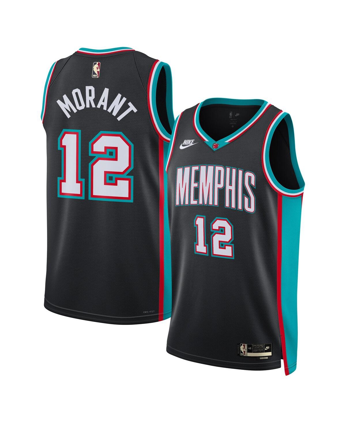Click here for Nike Mens and Womens Ja Morant Black Memphis Grizz... prices