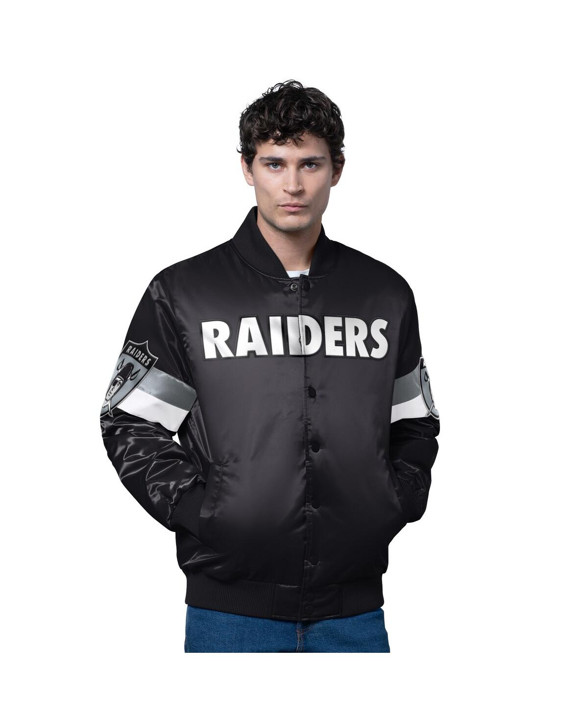 Click here for Starter Mens Black Las Vegas Raiders Triple Option... prices