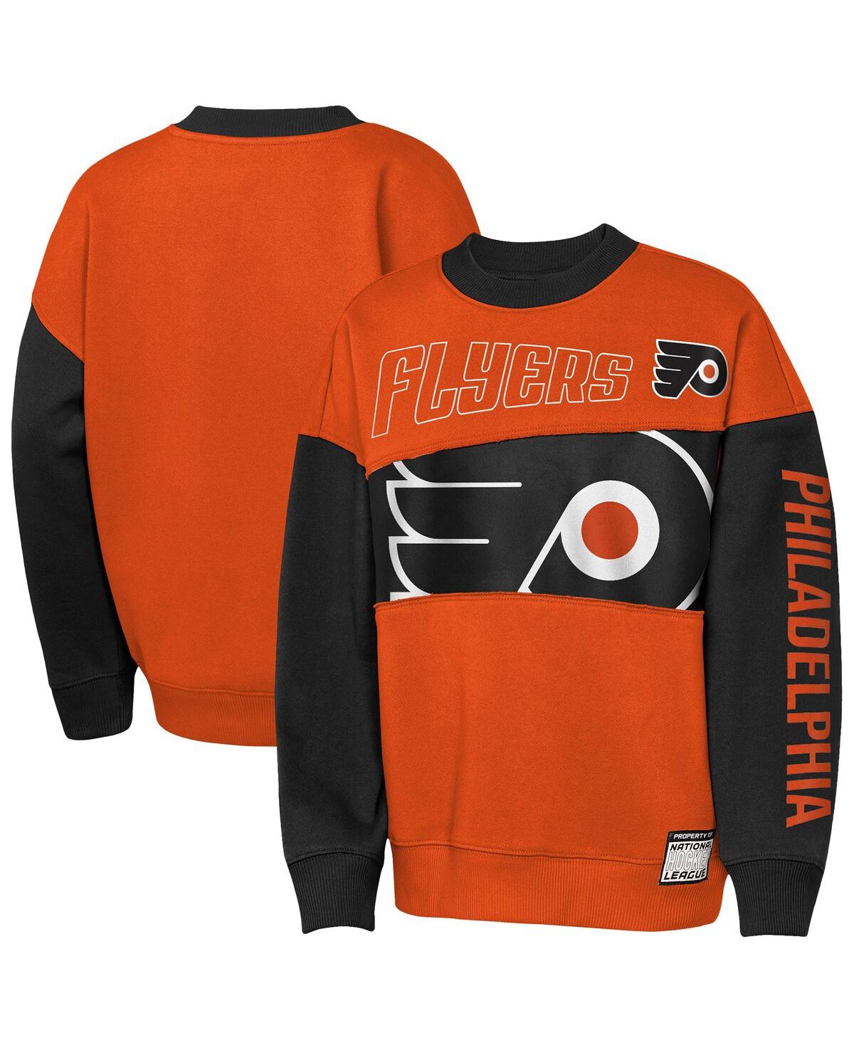 Click here for Outerstuff Big Boys and Girls Orange/Black Philade... prices