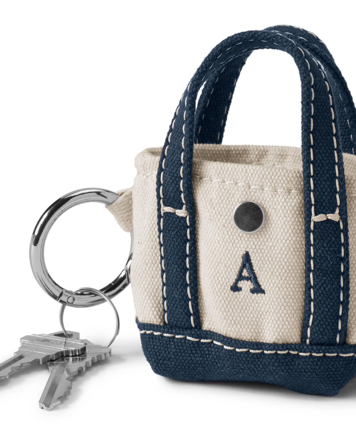 Click here for Lands End Pre-Monogrammed Letter A Micro Canvas To... prices