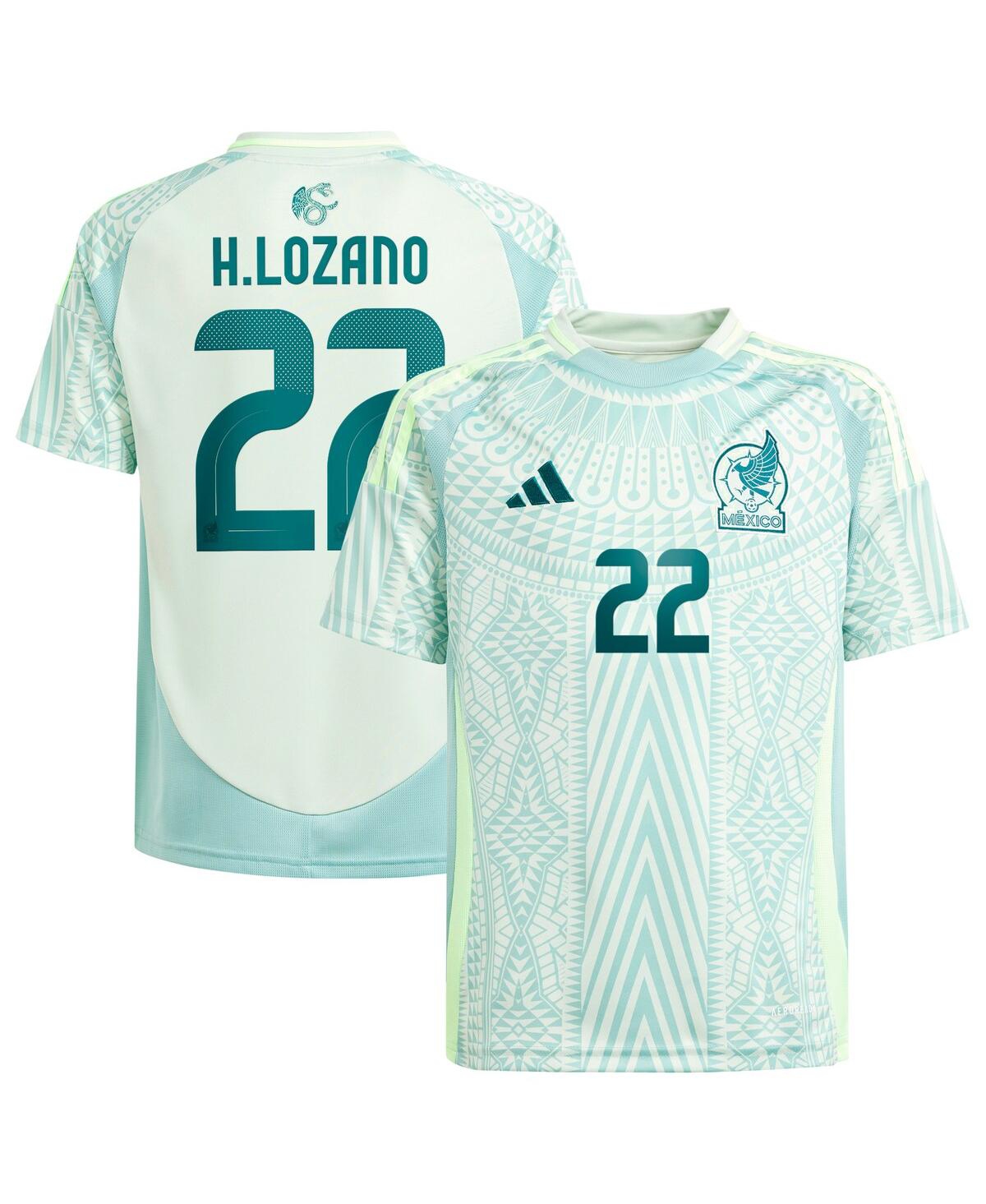 Click here for Adidas Big Boys and Girls Hirving Lozano Green Mex... prices