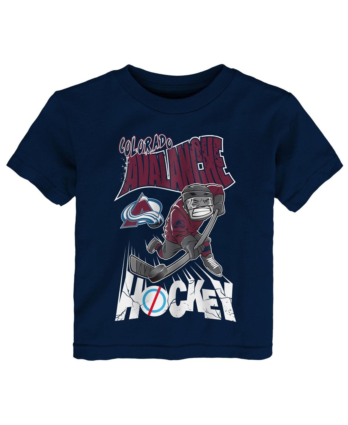 Click here for Outerstuff Toddler Navy Colorado Avalanche One Tim... prices