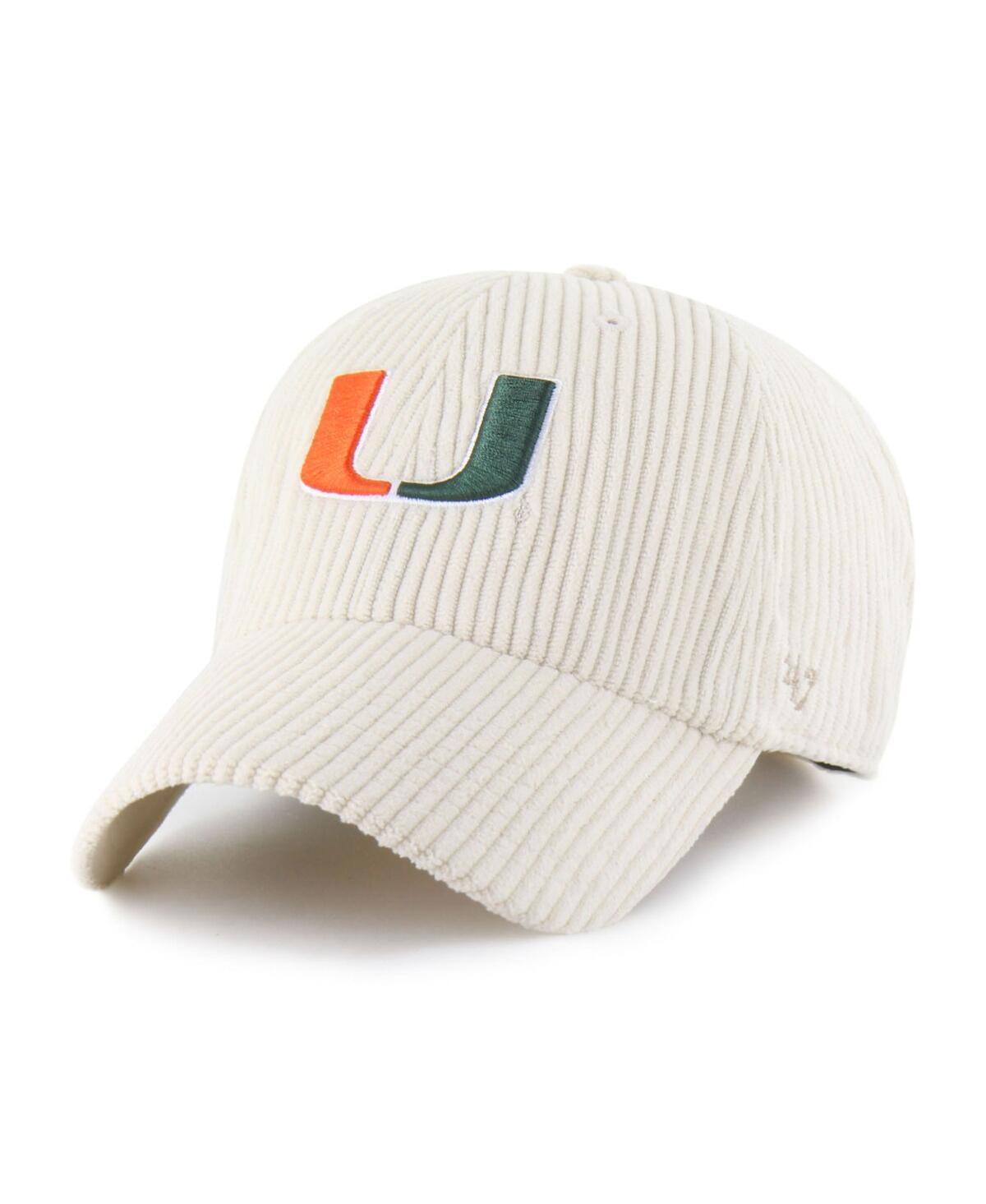 Click here for 47 Brand Mens and Womens Cream Miami Hurricanes Lu... prices