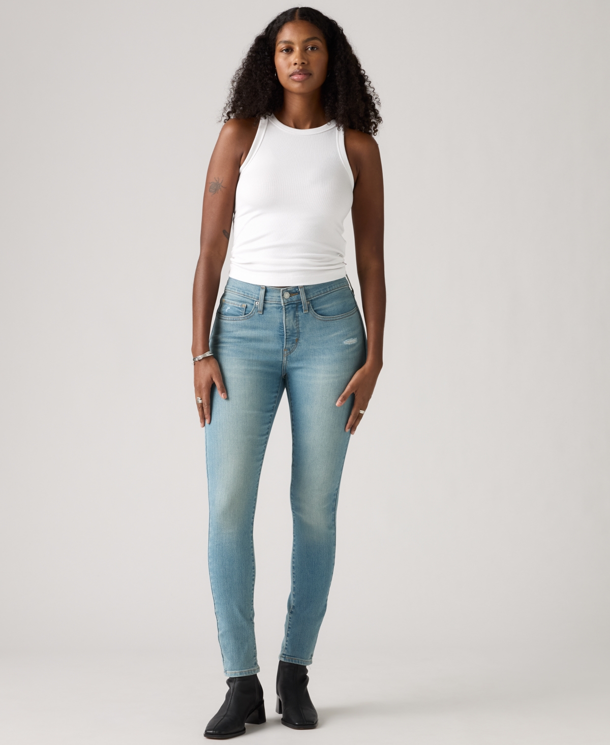Click here for Levis Womens 311 Shaping Skinny Fit Jeans - Beryl... prices