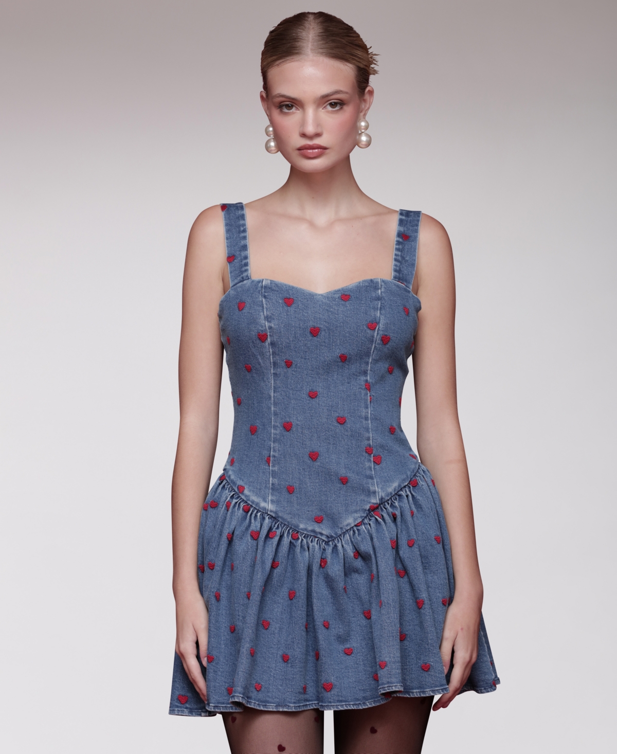 Click here for Avec Les Filles Womens Heart Detailed Sleeveless M... prices