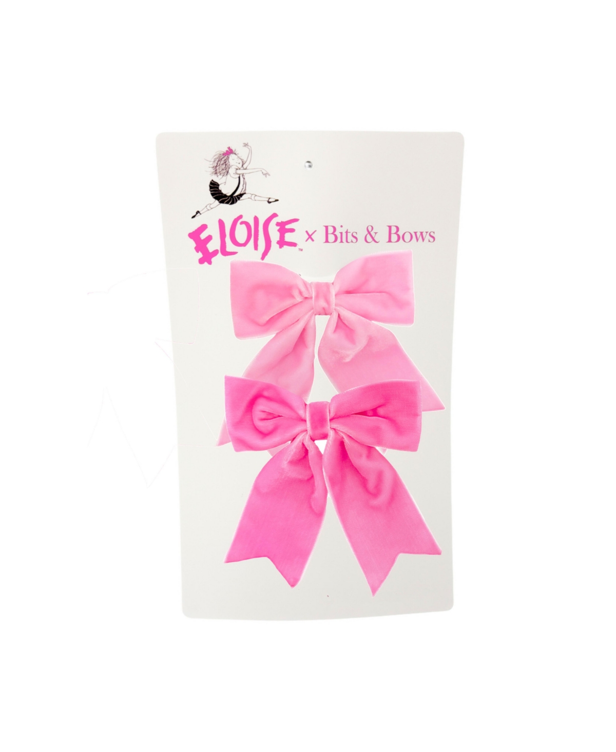 Click here for Bits & Bows Girls Eloise Hair Bow Set - Pink and h... prices