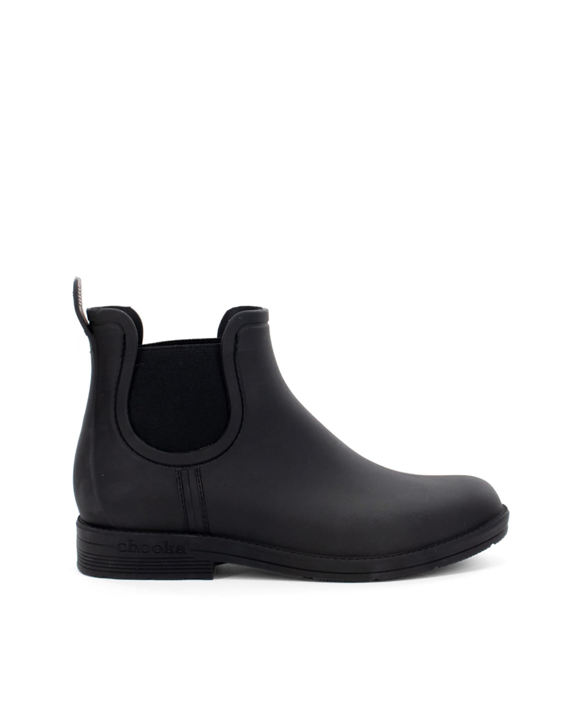 Click here for Chooka Womens Modern Chelsea Rain Boot - Black prices