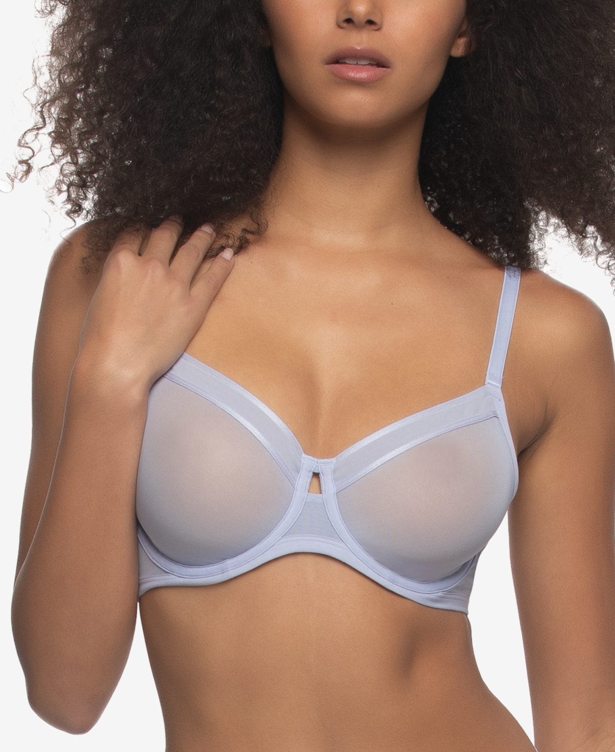 Click here for Paramour Ethereal Sheer Mesh Unlined Underwire Bra... prices
