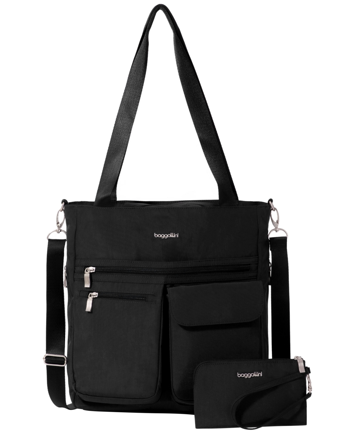 Click here for Baggallini Modern Everywhere Tote Bag - Black prices
