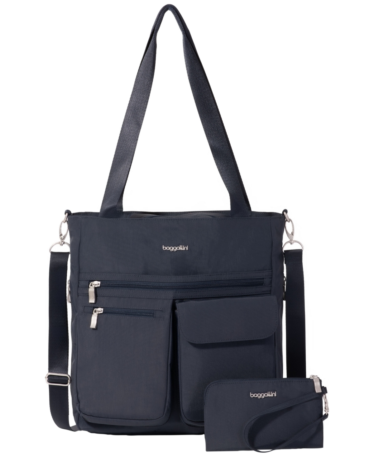 Click here for Baggallini Modern Everywhere Tote Bag - French Nav... prices