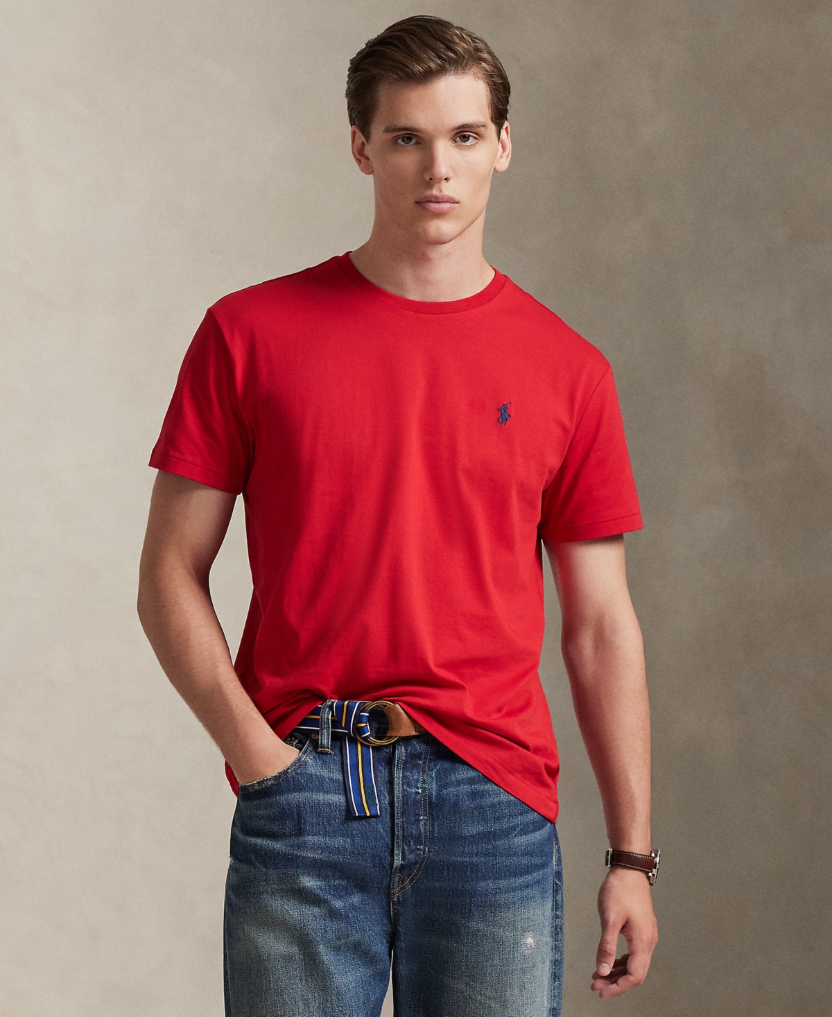 Click here for Polo Ralph Lauren Mens Classic Fit Crew Neck T-Shi... prices