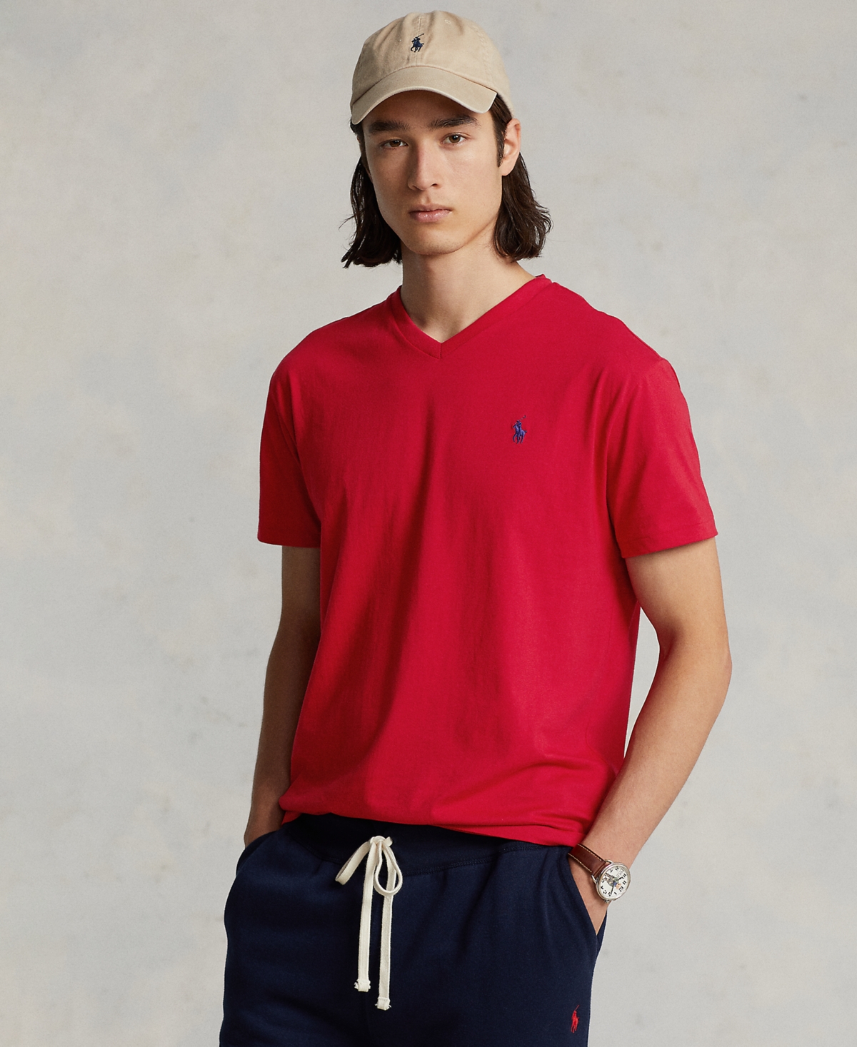 Click here for Polo Ralph Lauren Mens Classic-Fit V Neck T-Shirt... prices