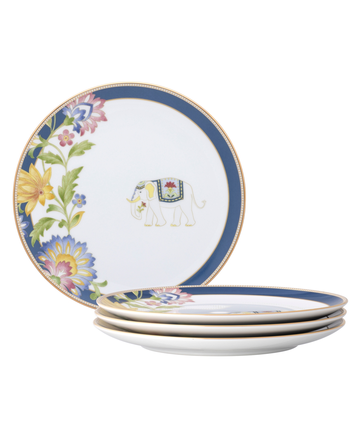 Click here for Noritake Tusker Garden Salad Plates  Set of 4 - Op... prices