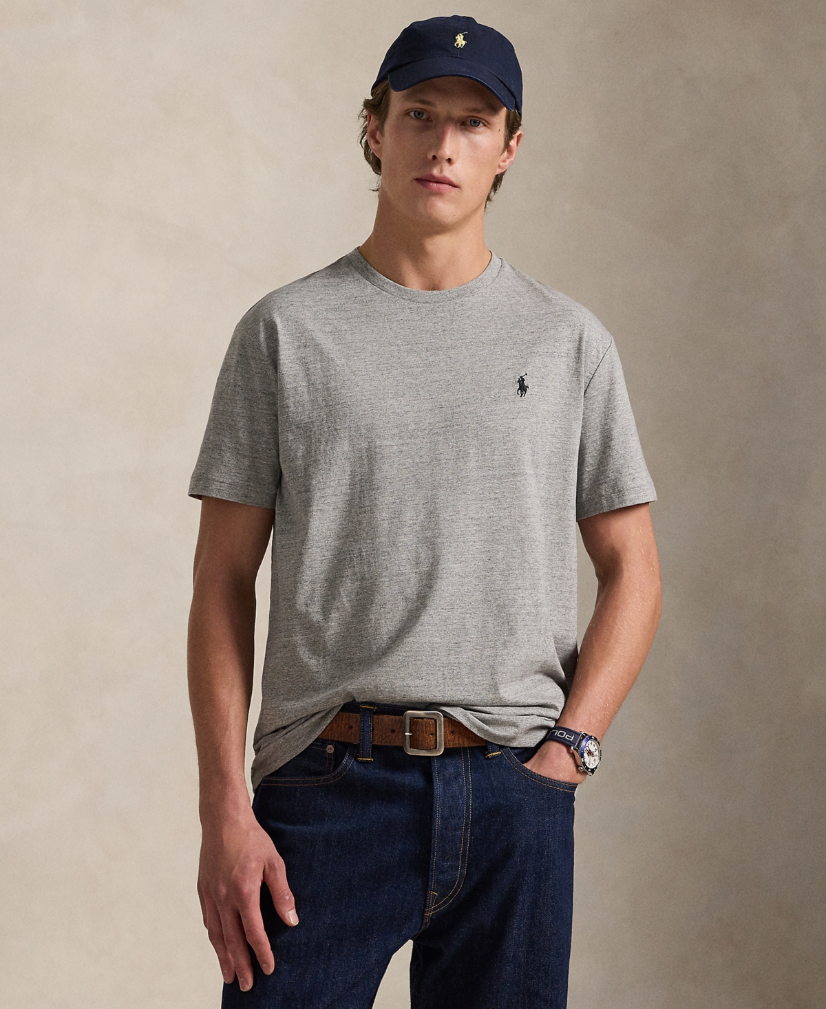 Click here for Polo Ralph Lauren Mens Classic Fit Crew Neck T-Shi... prices