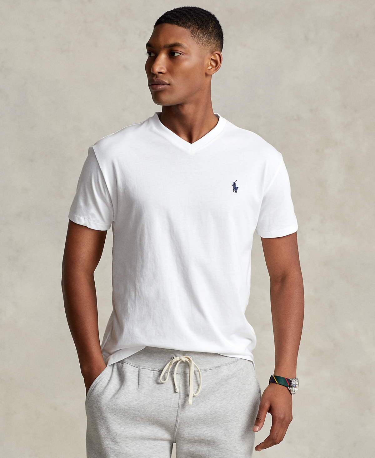 Click here for Polo Ralph Lauren Mens Classic-Fit V Neck T-Shirt... prices