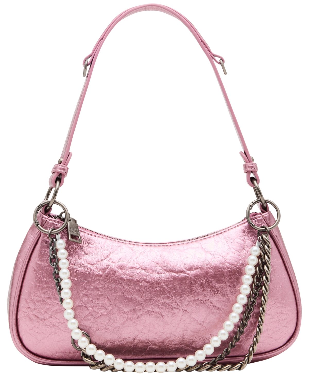 Click here for Steve Madden Bceecee Small Shoulder Bag - Pink Met... prices