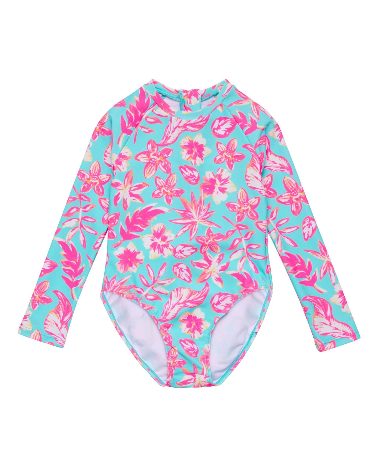 Click here for Snapper Rock Big Girls Tropical Glow Recycled Ls S... prices