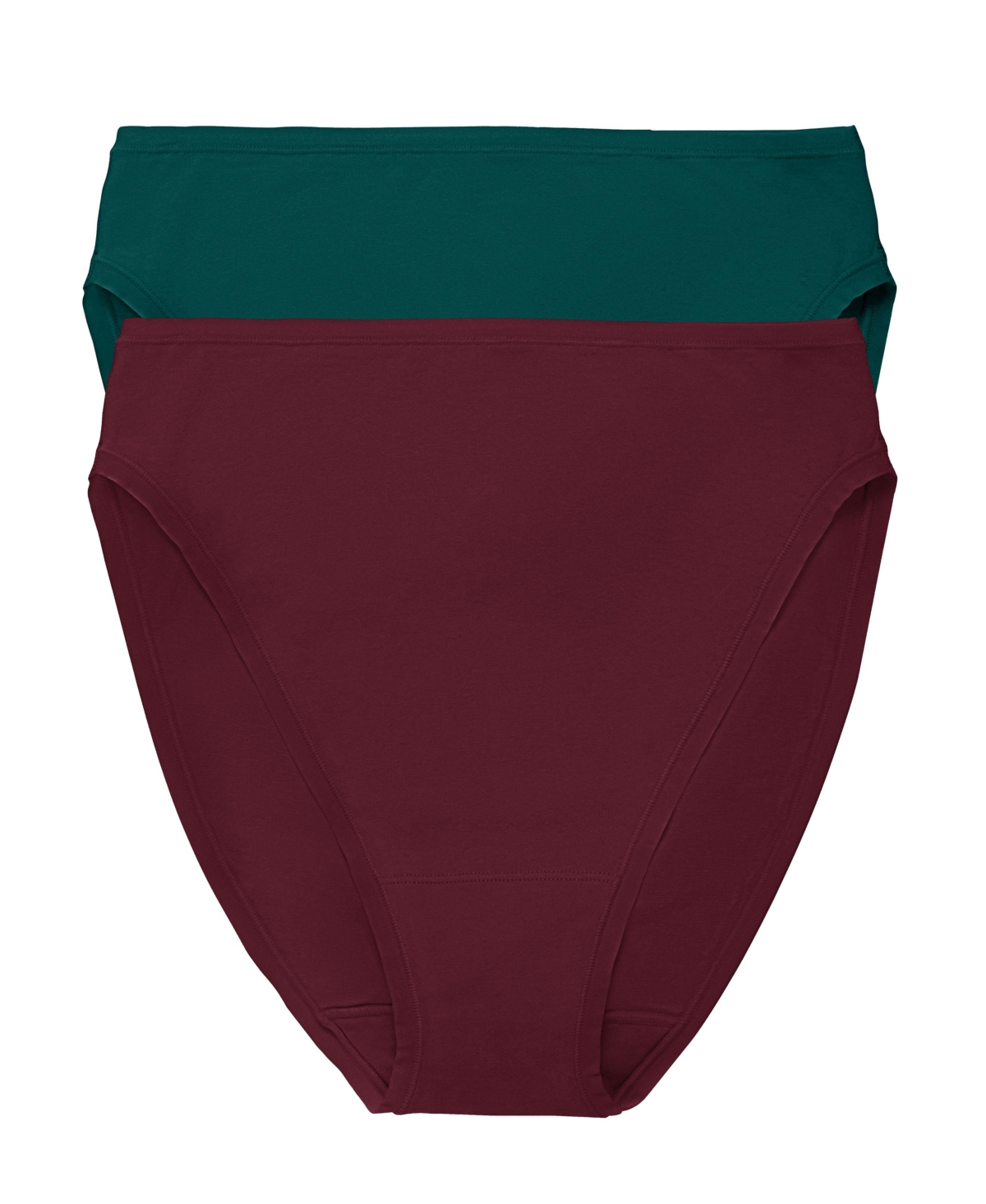 Click here for Natori Womens Bliss Bare Cotton High Cut Brief 2-P... prices