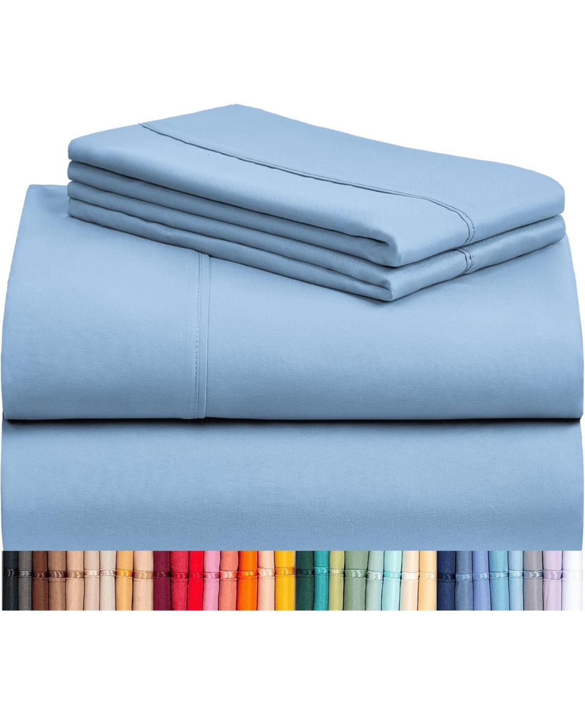 Click here for 4PC Silky Soft Cooling Deep Pocket Performance She... prices