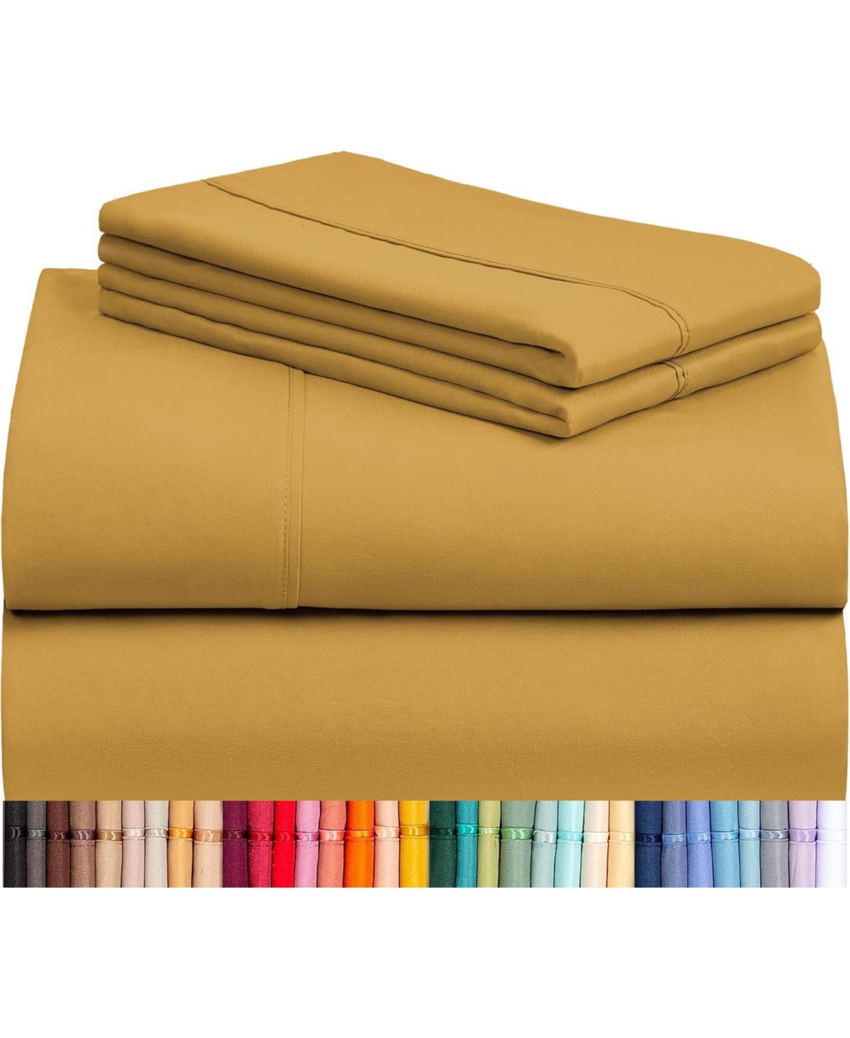 Click here for 4PC Silky Soft Cooling Deep Pocket Performance She... prices