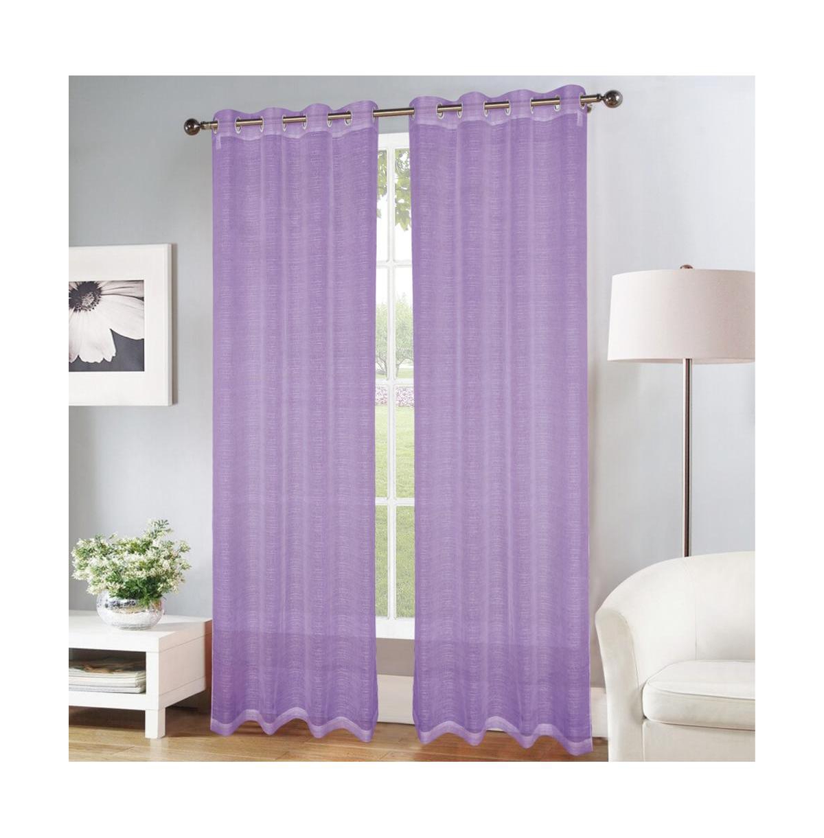 Click here for Olivia Gray Erica Doily Stripe Grommet Panel Pair... prices