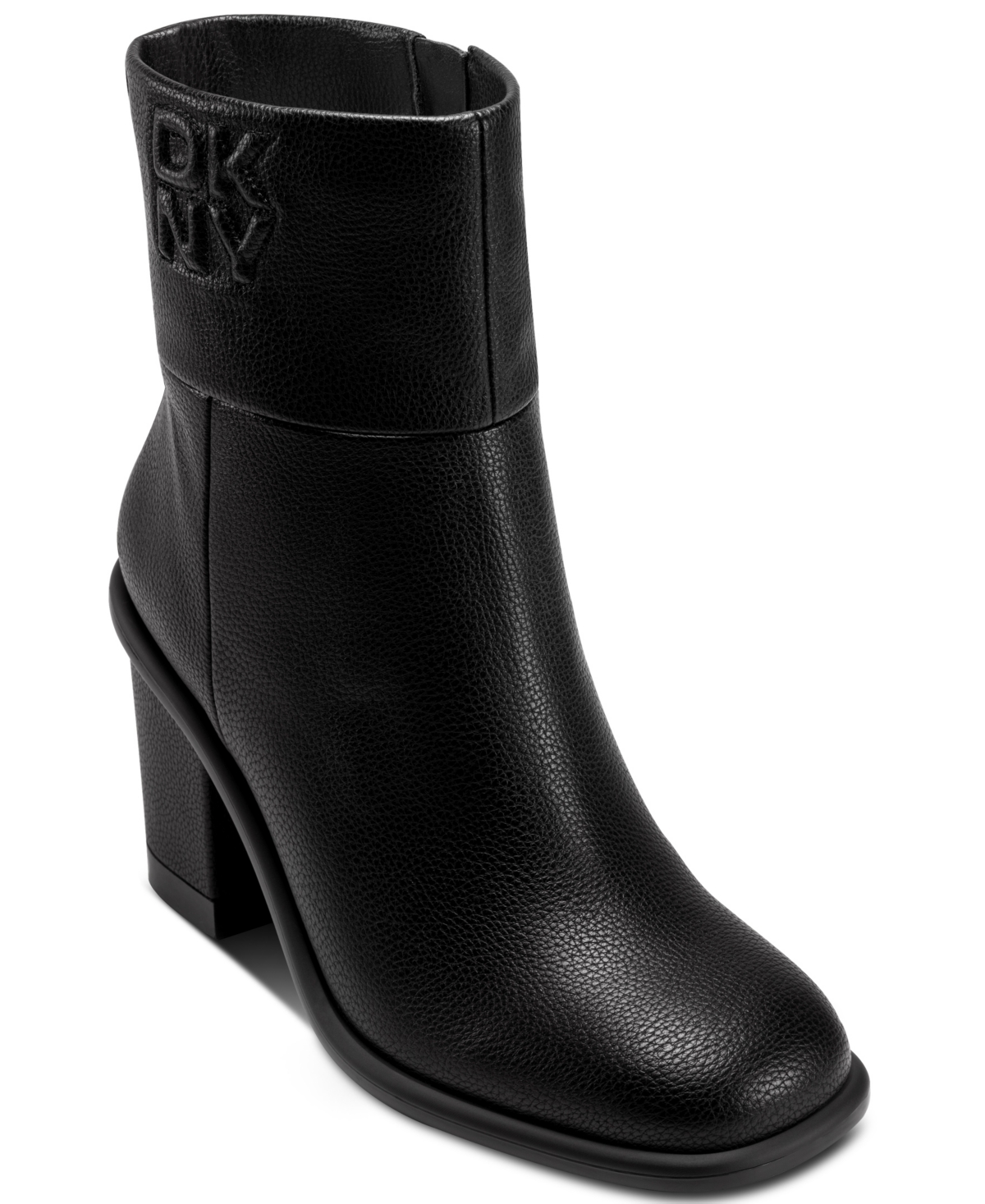 Click here for Dkny Womens Mandell Block Heeled Booties - Black prices