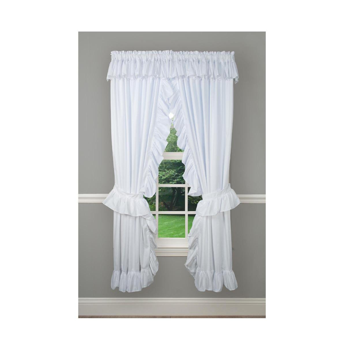 Click here for Ellis Curtain 2-Piece Ruffled Priscilla Window Cur... prices