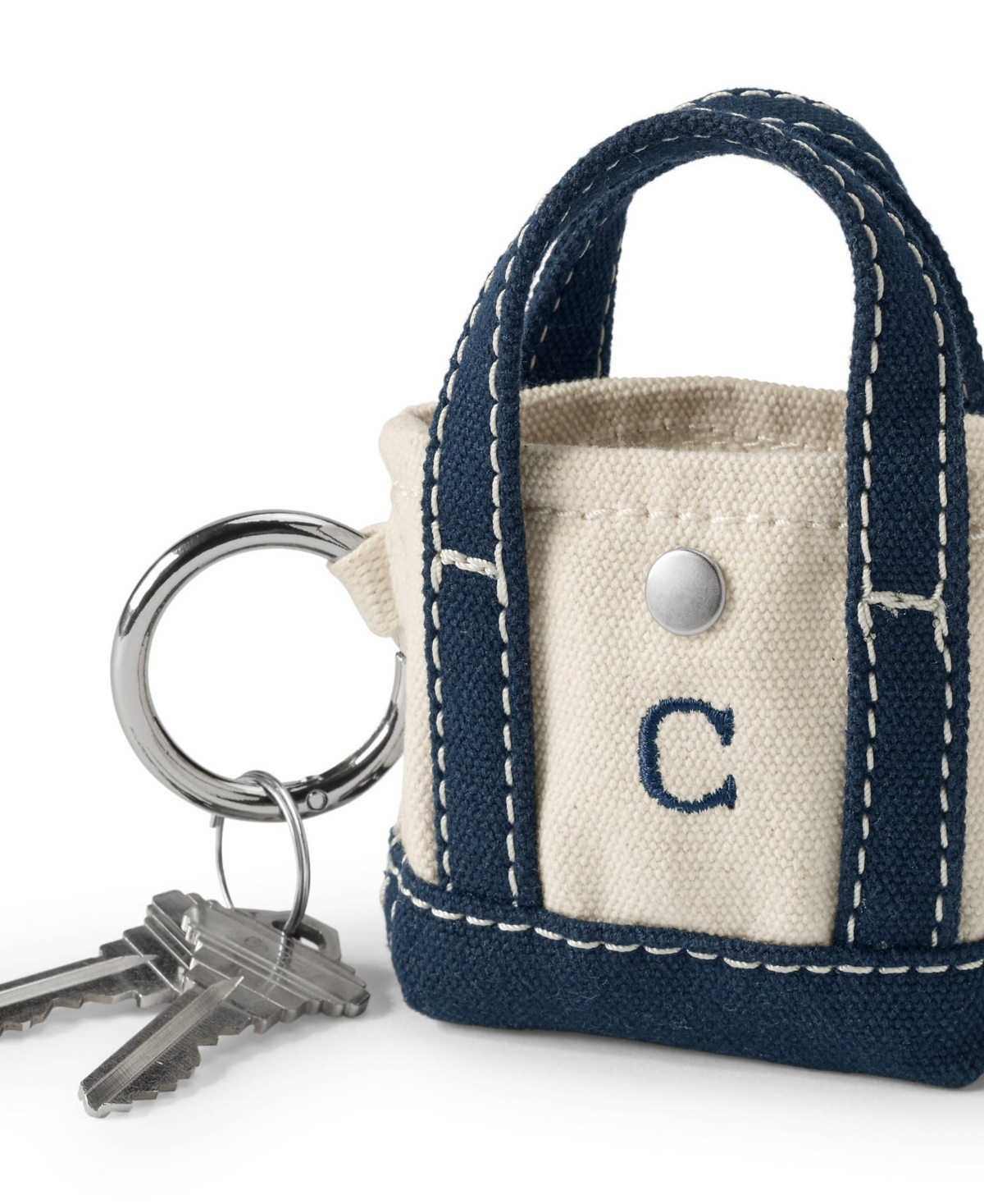 Click here for Lands End Pre-Monogrammed Letter C Micro Canvas To... prices