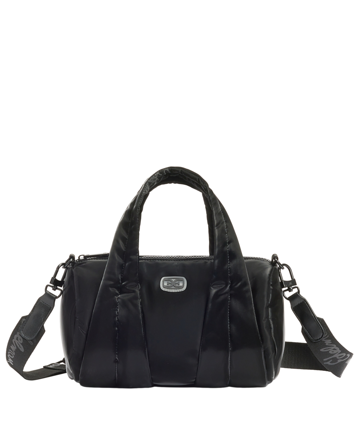 Click here for Sam Edelman Trissa Nylon Small Barrel Bag - Black prices