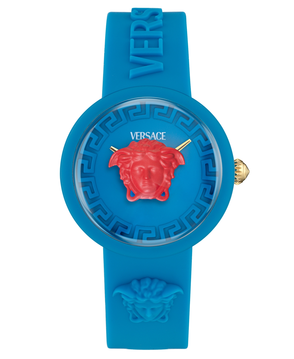 Click here for Versace Kids Medusa Pop Blue Silicone Strap Watch... prices