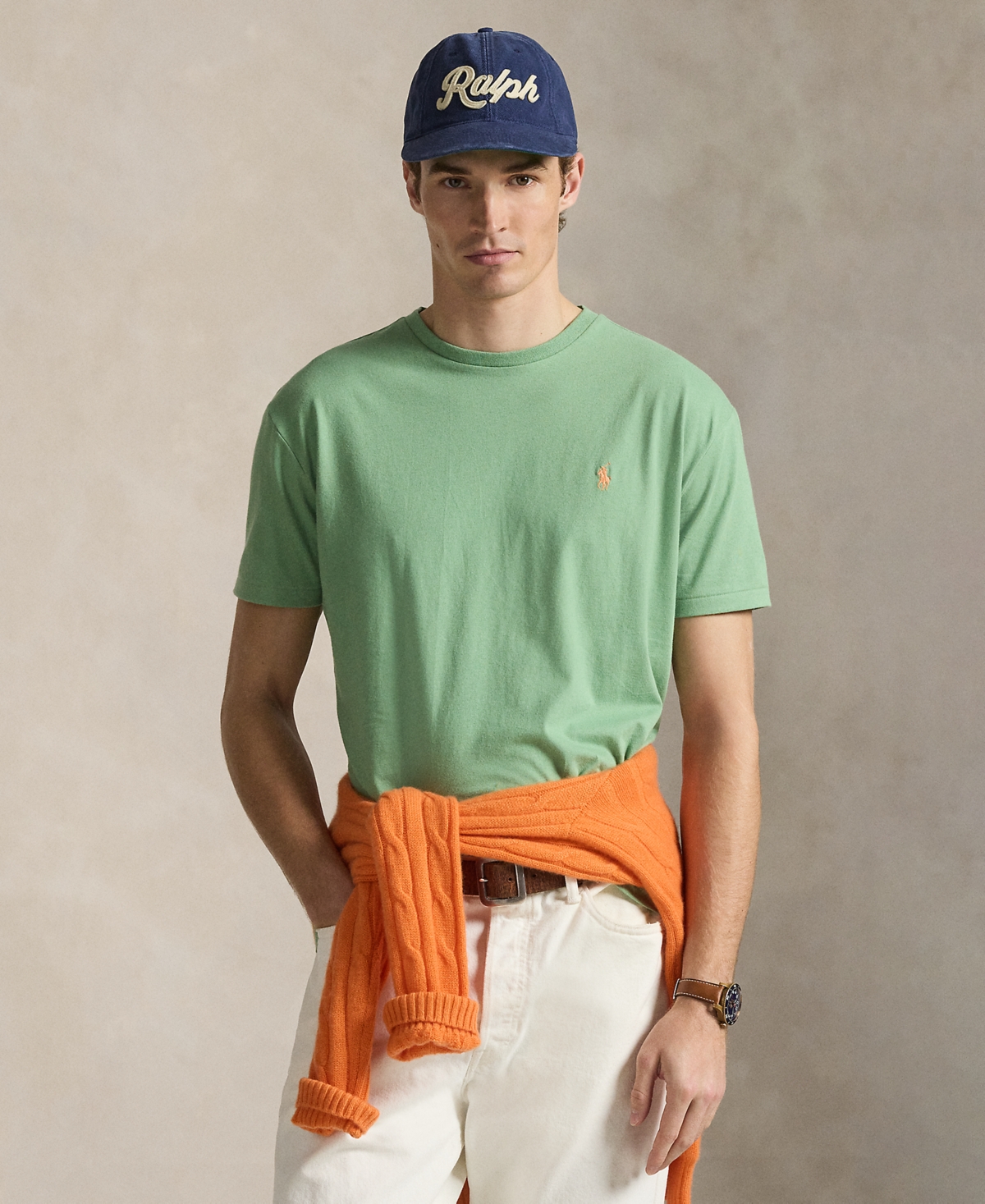 Polo Ralph Lauren Classic Fit Jersey Crewneck T-Shirt