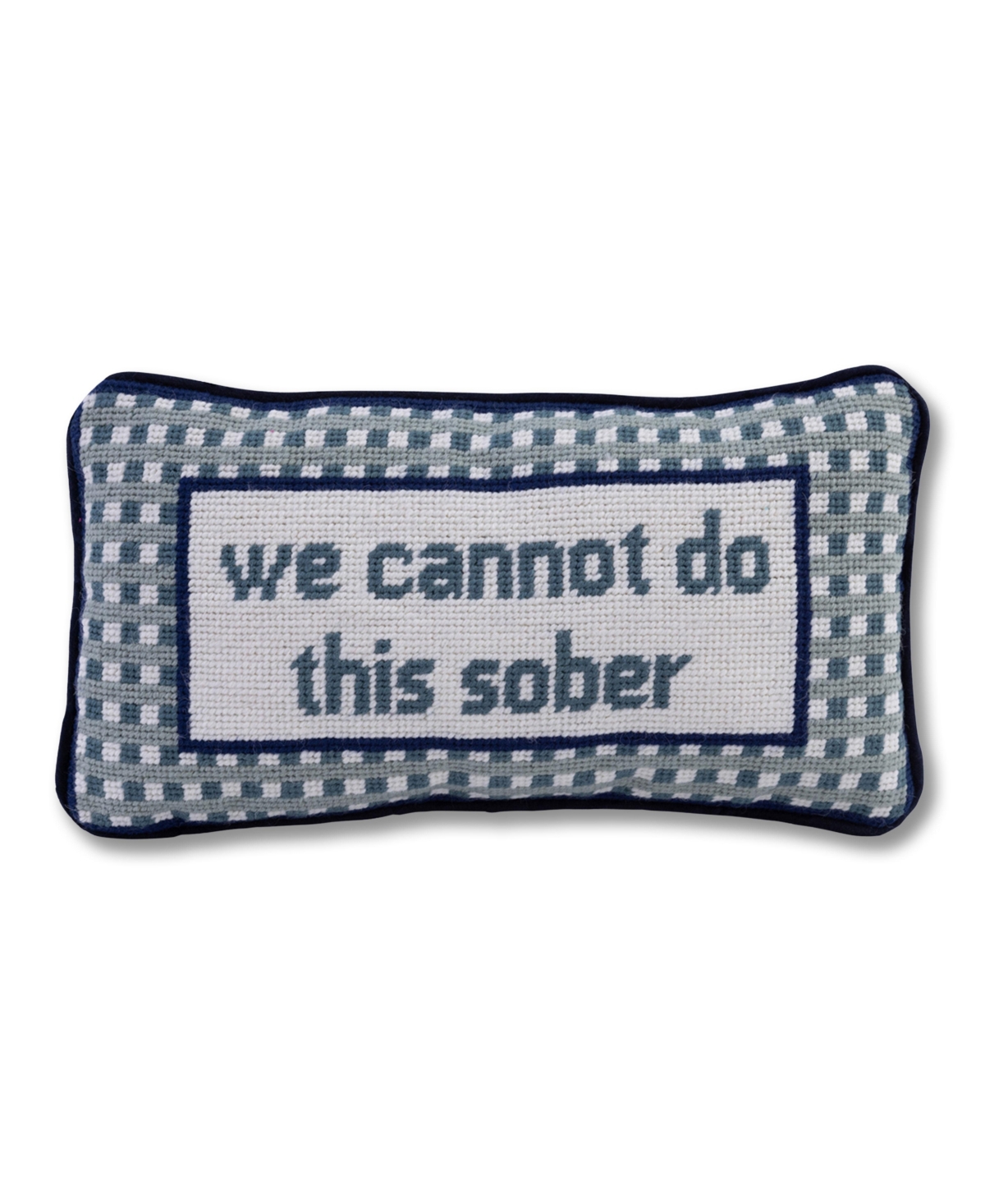 Click here for Furbish Needlepoint Pillow - Sober prices