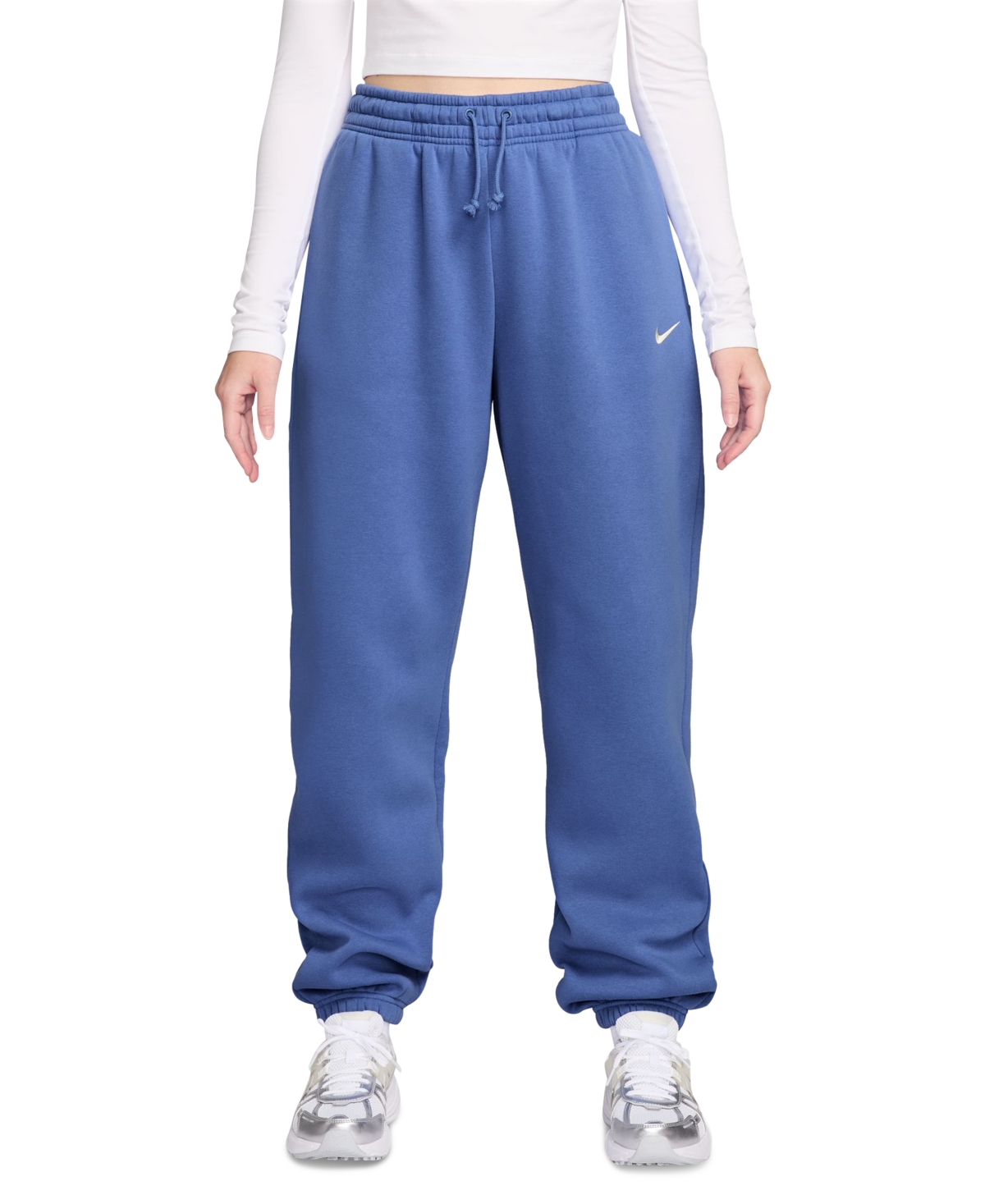 Click here for Nike Sportswear Womens Phoenix Fleece High-Rise Ov... prices