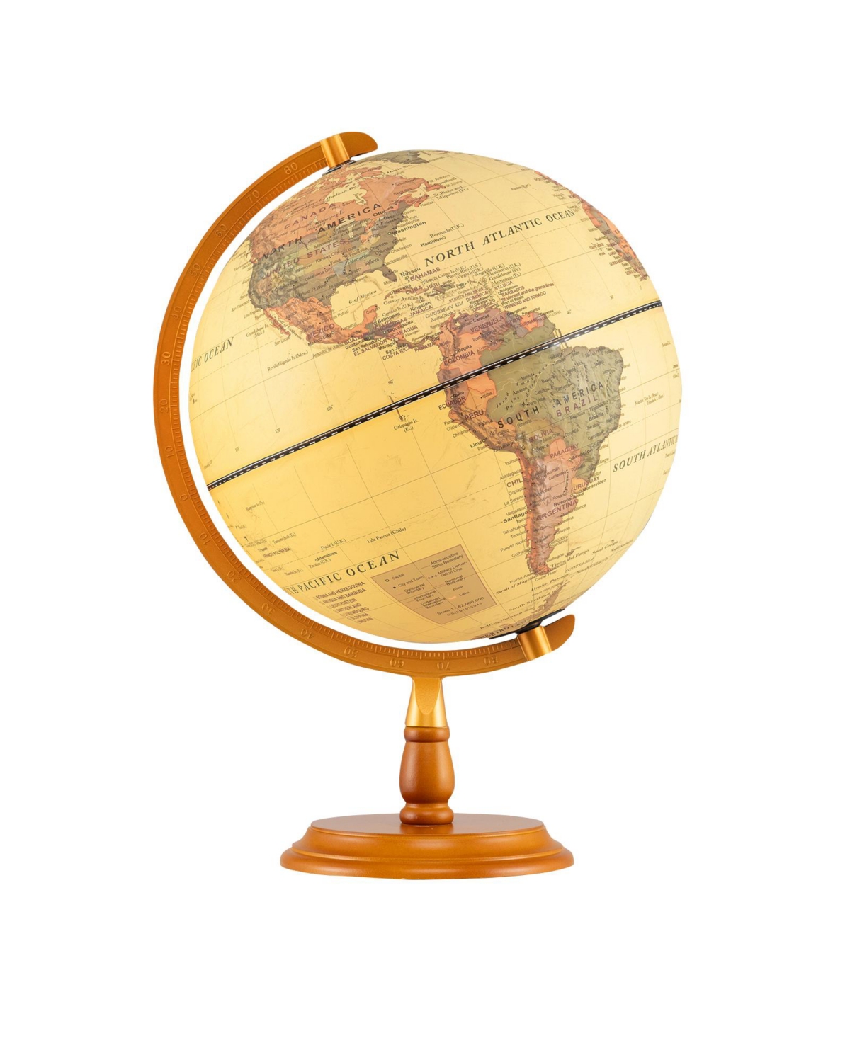 Click here for Hongge 12-Inch Illuminated Antique World Globe Lam... prices