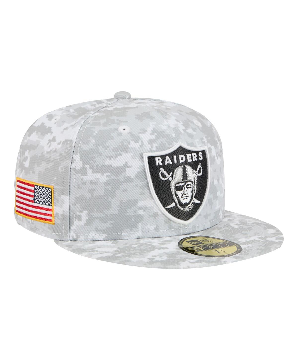 Click here for New Era Mens White Las Vegas Raiders 2025 Salute t... prices