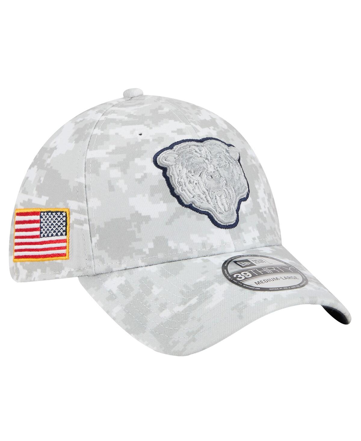 Click here for New Era Mens White Chicago Bears 2025 Salute to Se... prices