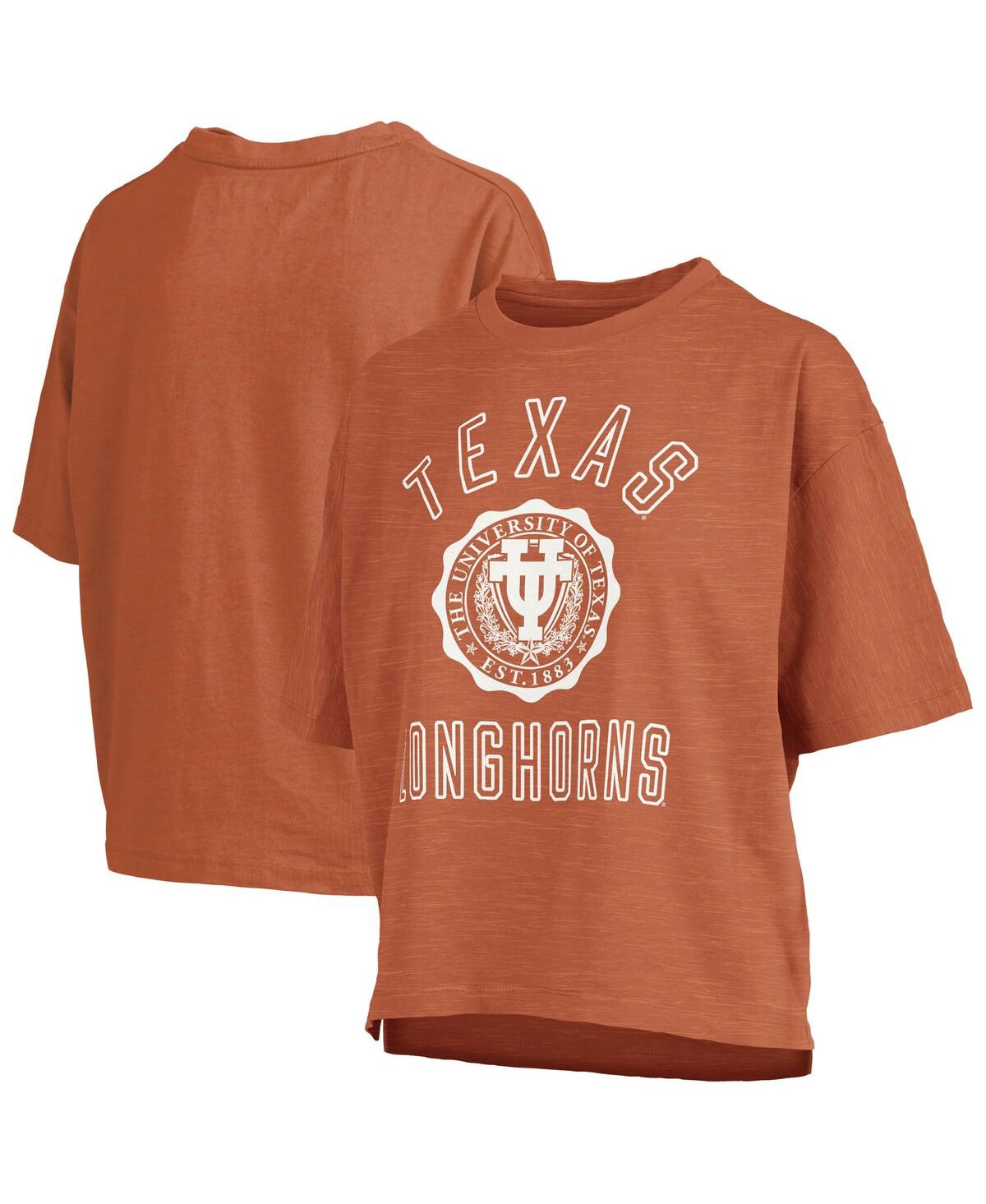 Click here for Pressbox Womens Texas Orange Texas Longhorns Motle... prices