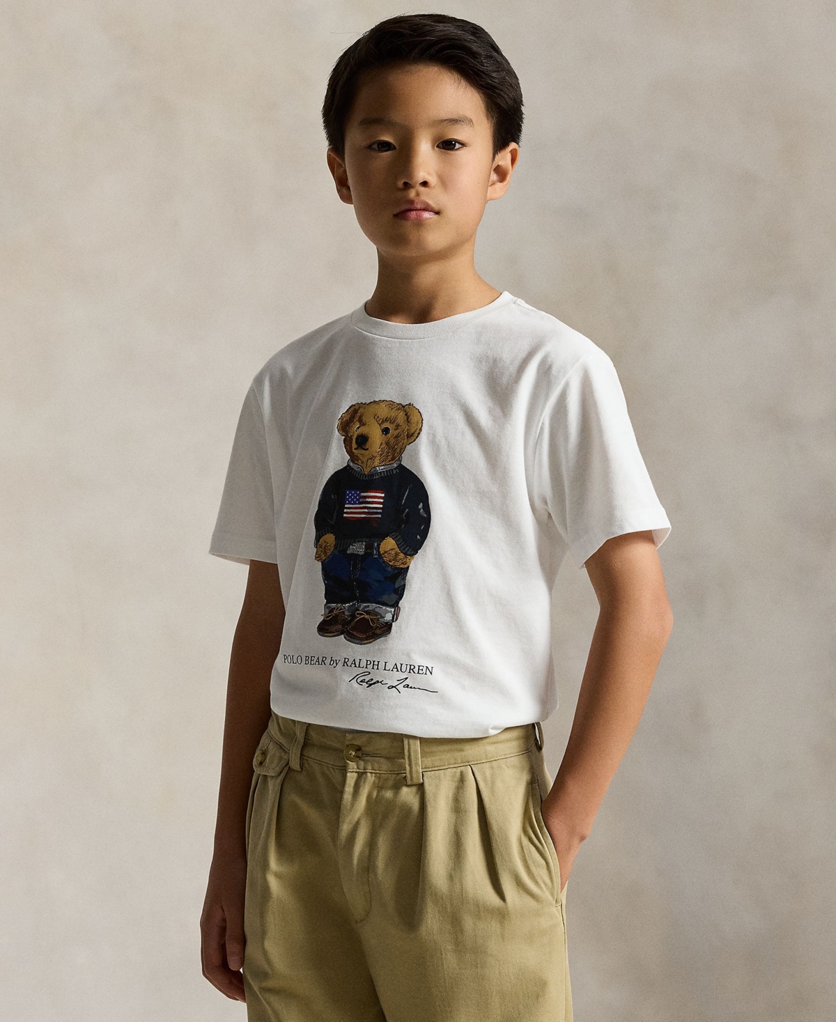 Click here for Polo Ralph Lauren Big Boys Polo Bear Jersey T-Shir... prices