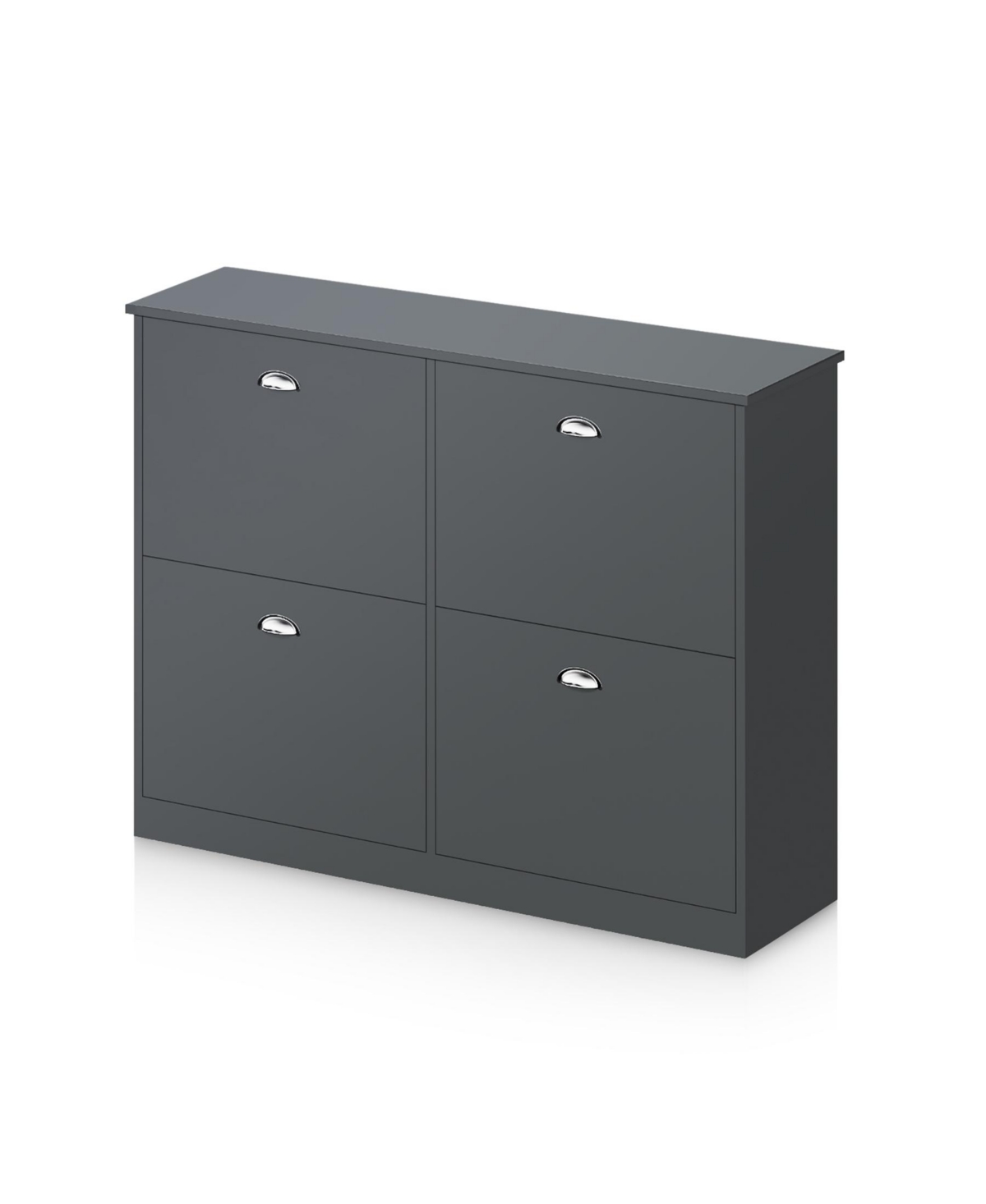 Click here for Slickblue Slim Shoe Cabinet with 4 Drawers for Ent... prices