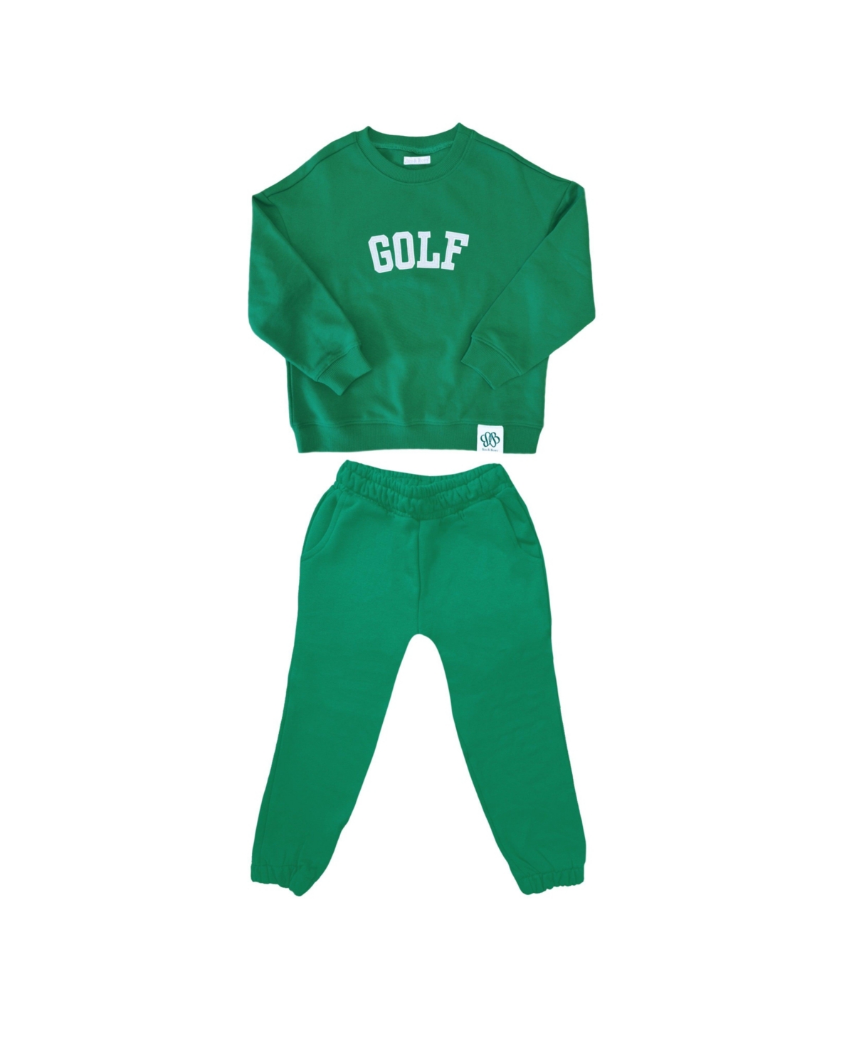 Click here for Bits & Bows Toddler Unisex Golf Sweatsuit - Green... prices