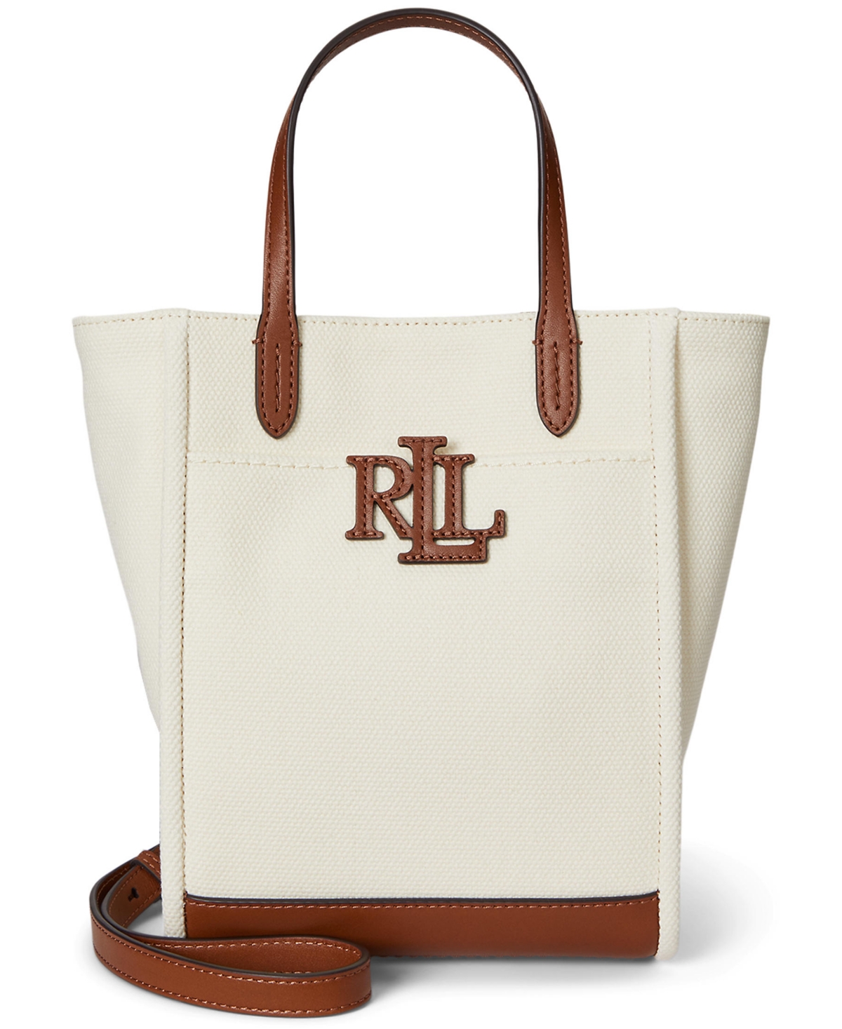 Click here for Lauren Ralph Lauren Cameryn Small Canvas Tote Bag... prices
